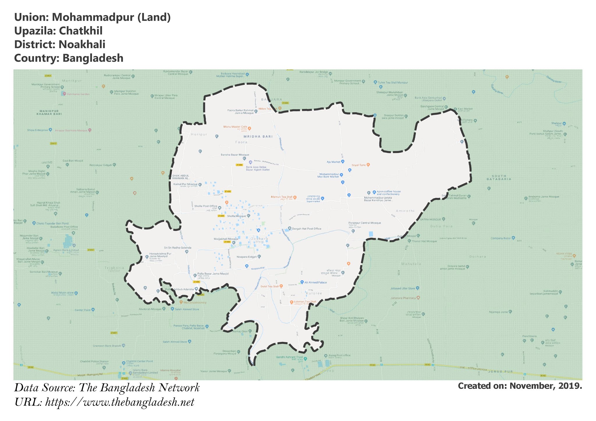 Mohammadpur Union, Noakhali