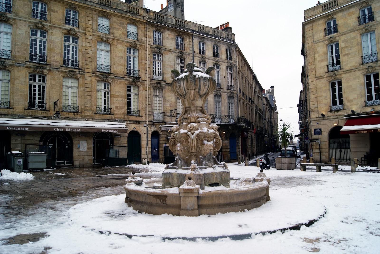 Djow: Bordeaux sous la neige
