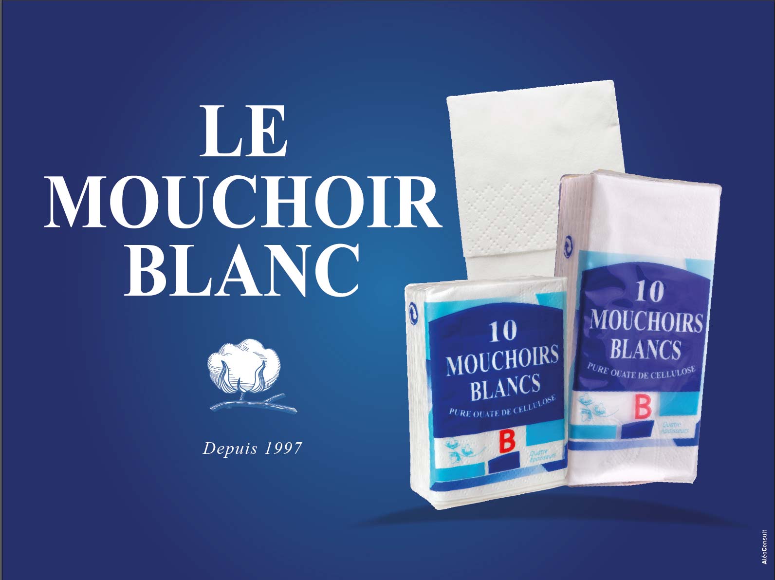 Création affiche 4x3 Mouchoirs Blancs | Publicité et marketing à ...