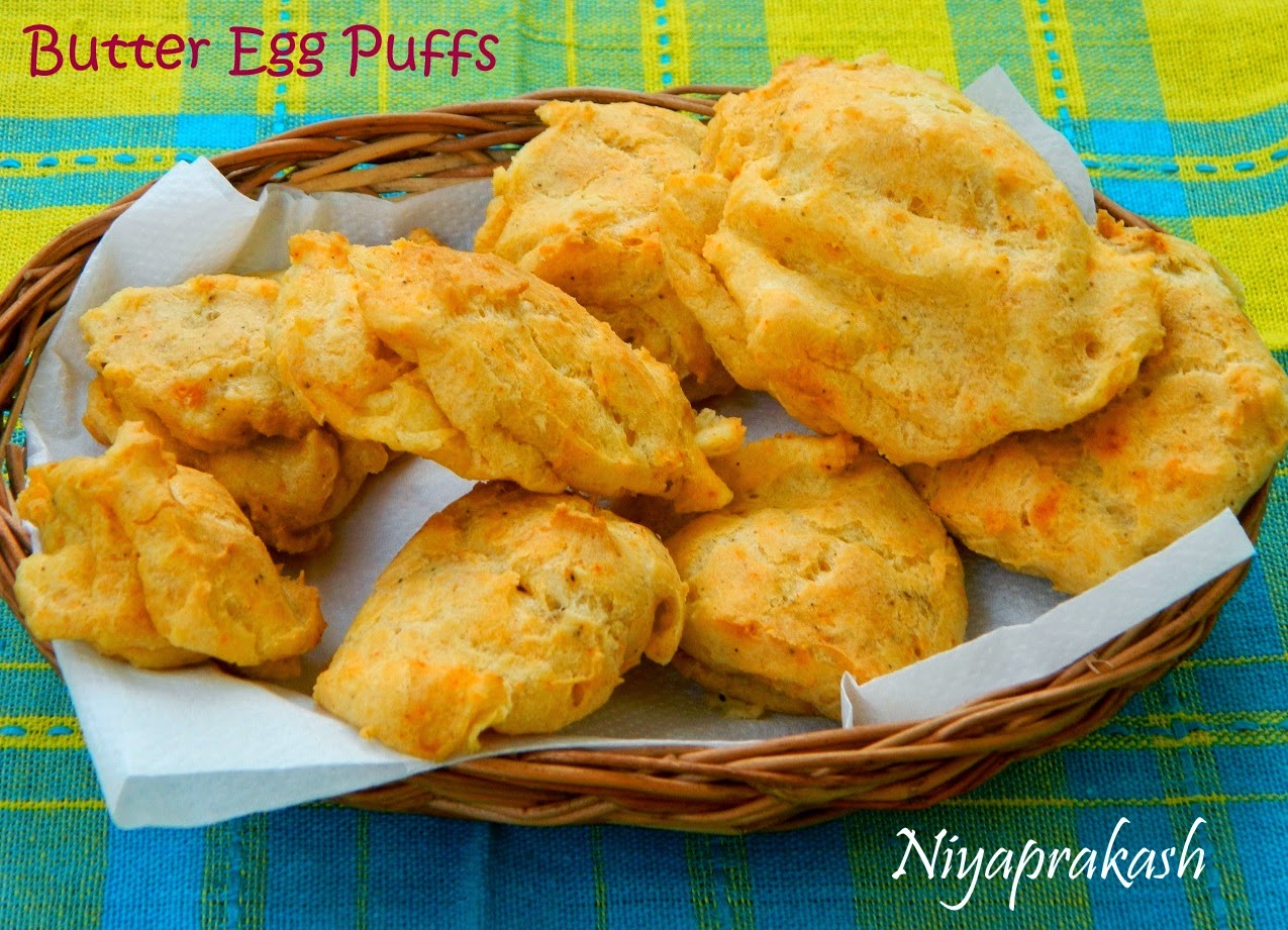Niya's World: Butter Egg Puffs