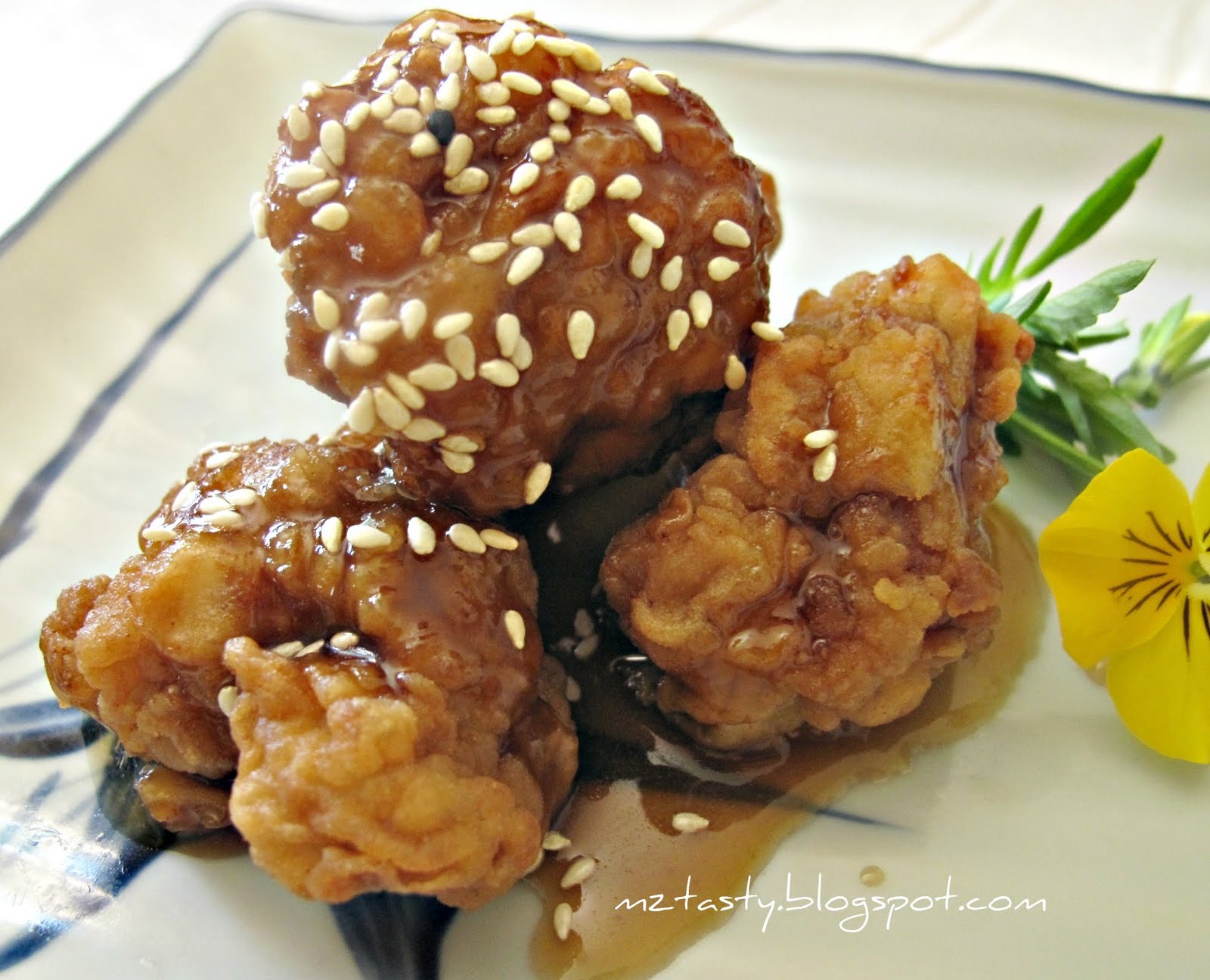 MzTasty's Kitchen, Savor The Flavor: Pork Nuggets in Fragrant Sauce