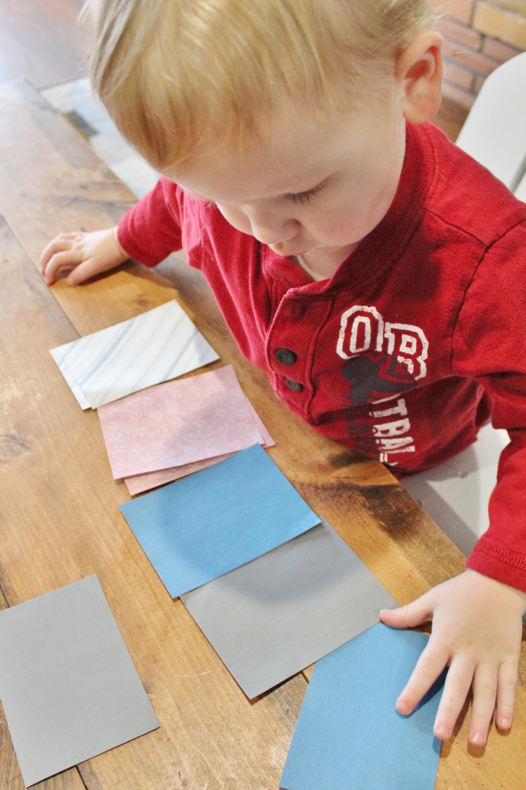 Toddler Matching Cards - Simple Moments Stick