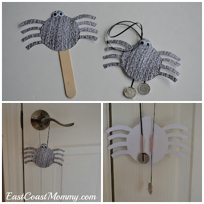 East Coast Mommy: Number Crafts (Number EIGHT}... Eight-legged Friends