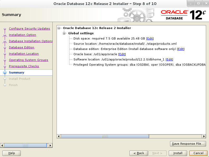 Installing Oracle 12c R2 Database Software On Linux 6 And Linux 7 Oraclenext Solution To