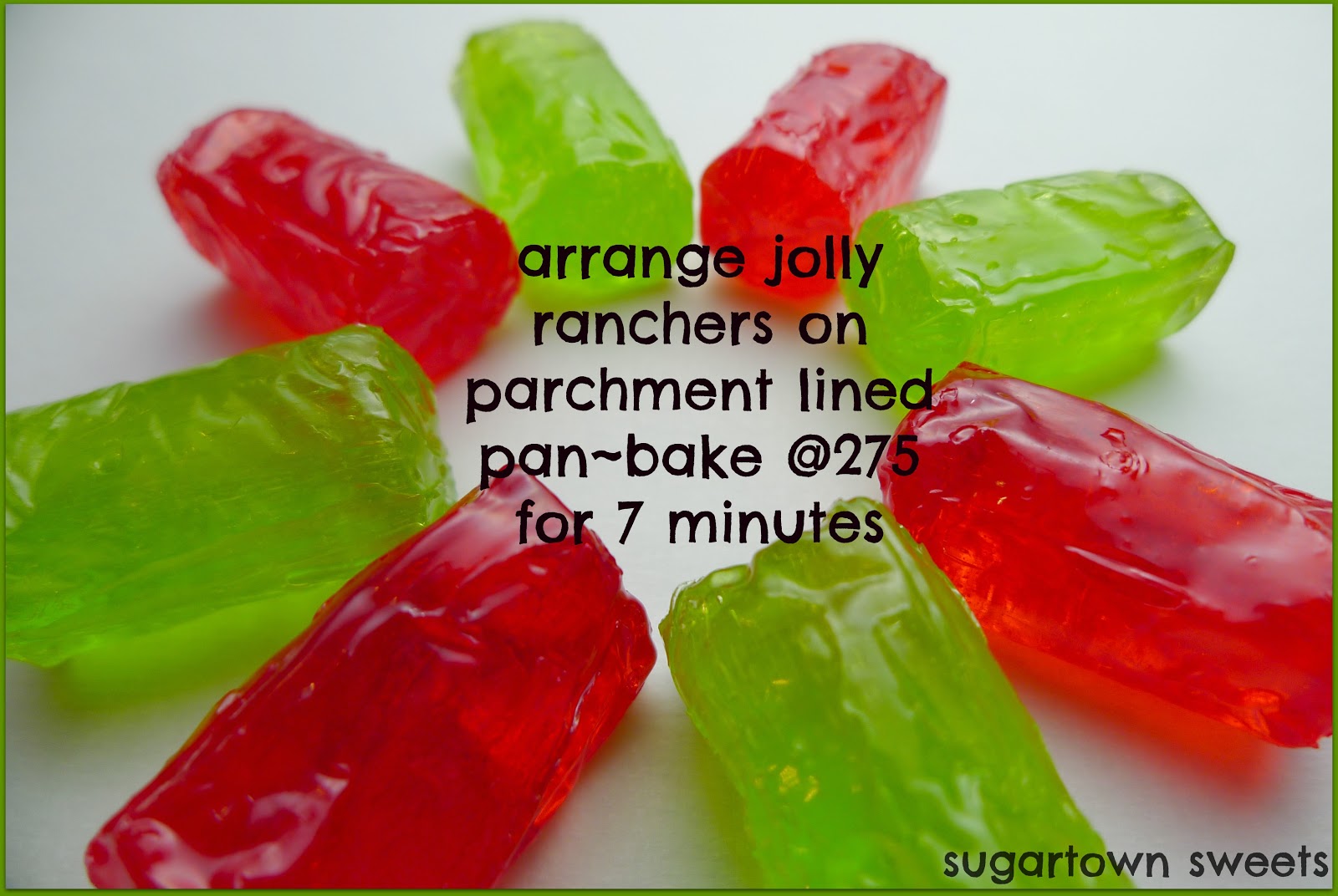 Sugartown Sweets: Holly Jolly Ranchers Christmas Lollipops