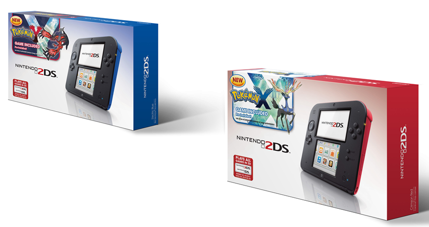 Clumsy Games: Nintendo anuncia un Bundle del 2DS con Pokemon X/Y