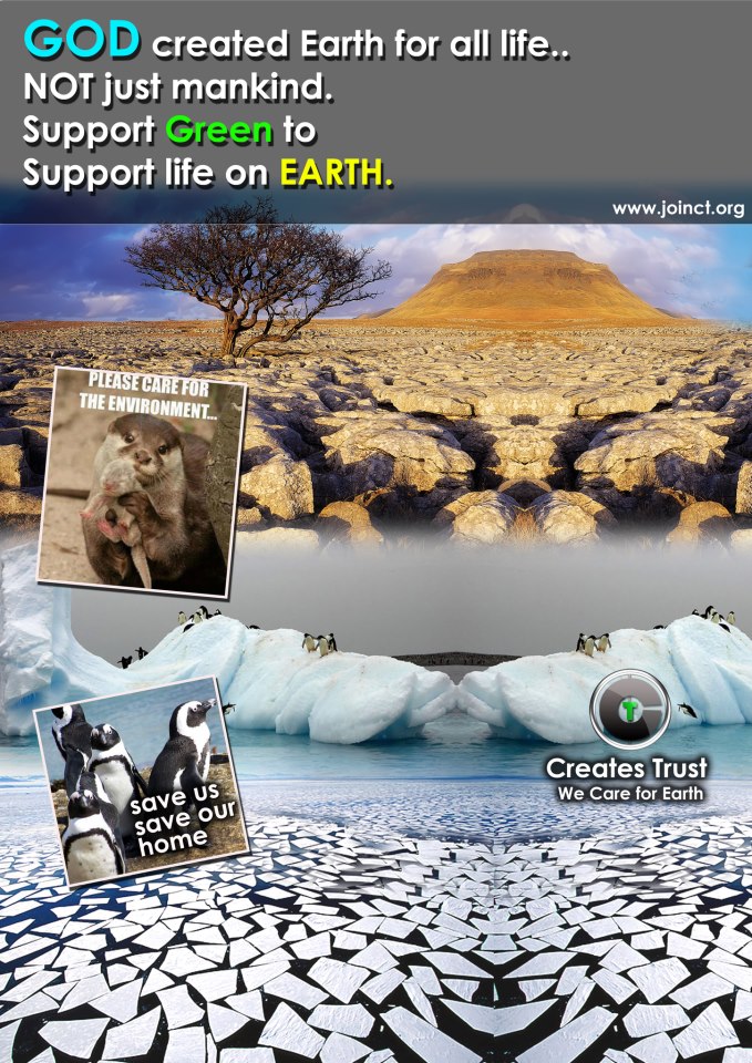 Creates Trust: Support life on EARTH.