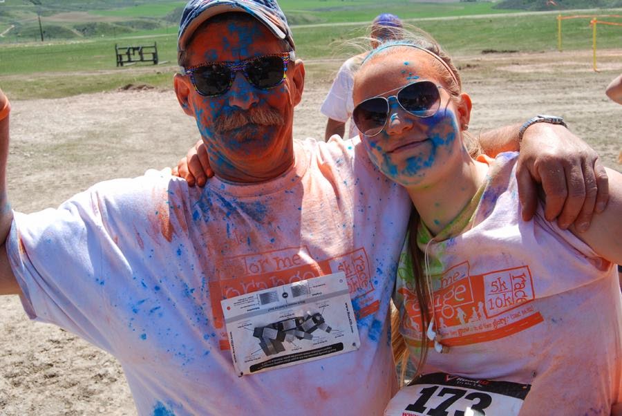 Nicole's Color Me Orange Fun Run