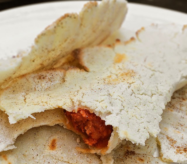 YOLOLOS: TALO CASERO CON TXISTORRA