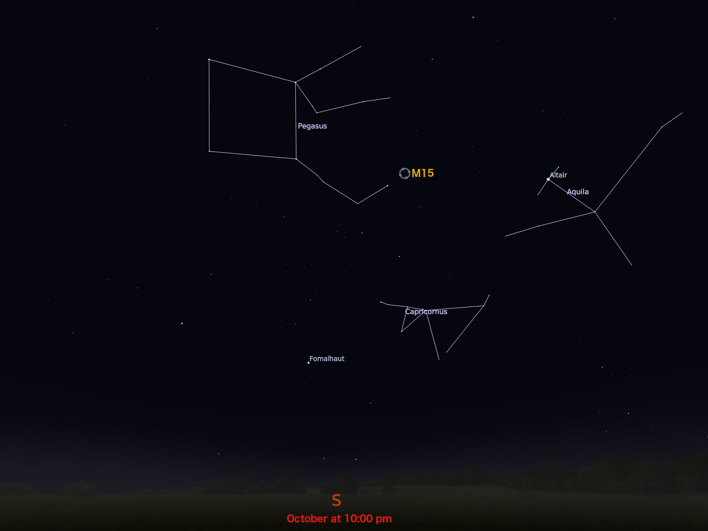 Messier 15, cúmulo globular.
