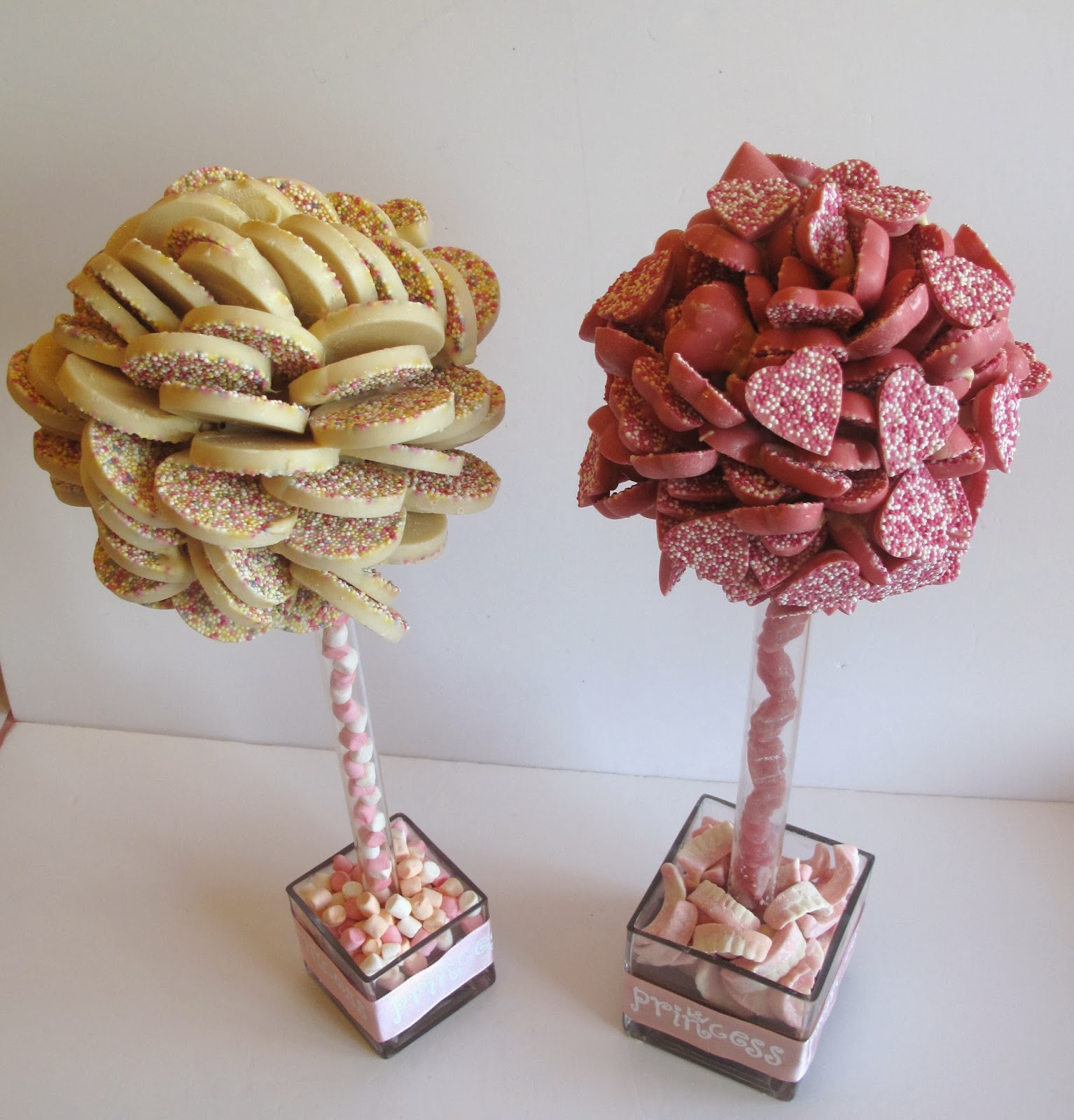 Candy Cupcake: Candy Trees For A Special Little Girls Christening
