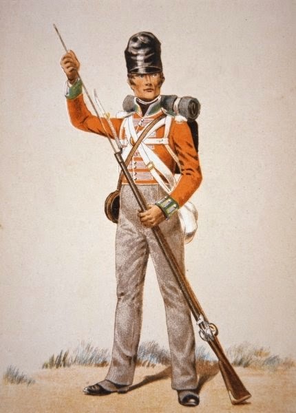 THE BRITISH ARE COMING!: 69th Regiment of Foot, 1815
