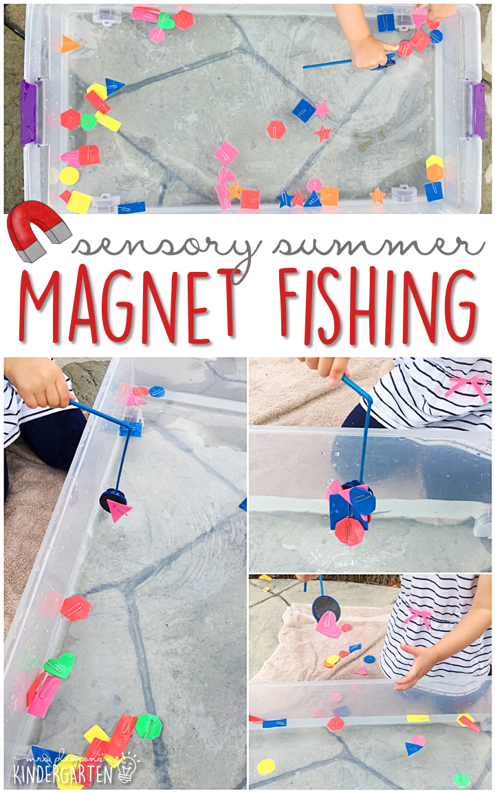 10 Ways to Play with Magnets {Sensory Summer} - Mrs. Plemons' Kindergarten