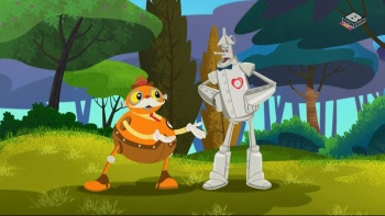 The Wonderful Blog of Oz: Dorothy and the Wizard of Oz: Tik Tok and Tin Man