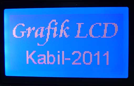 Elektronik ve İşlemciler: Atmega32 ile Grafik LCD'nin Sürülmesi