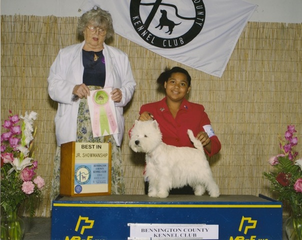 To Dog With Love: The Road to AKC/Eukanuba: Junior handler Ashley ...