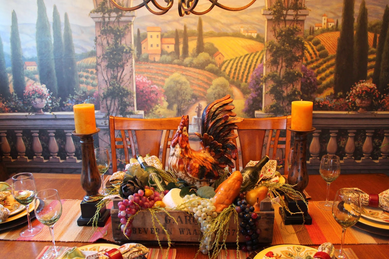 Tuscan Dining Room Set