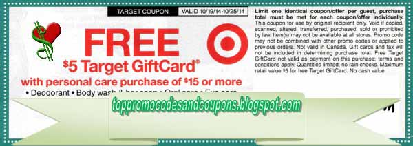Free Promo Codes and Coupons 2023: Target Coupons