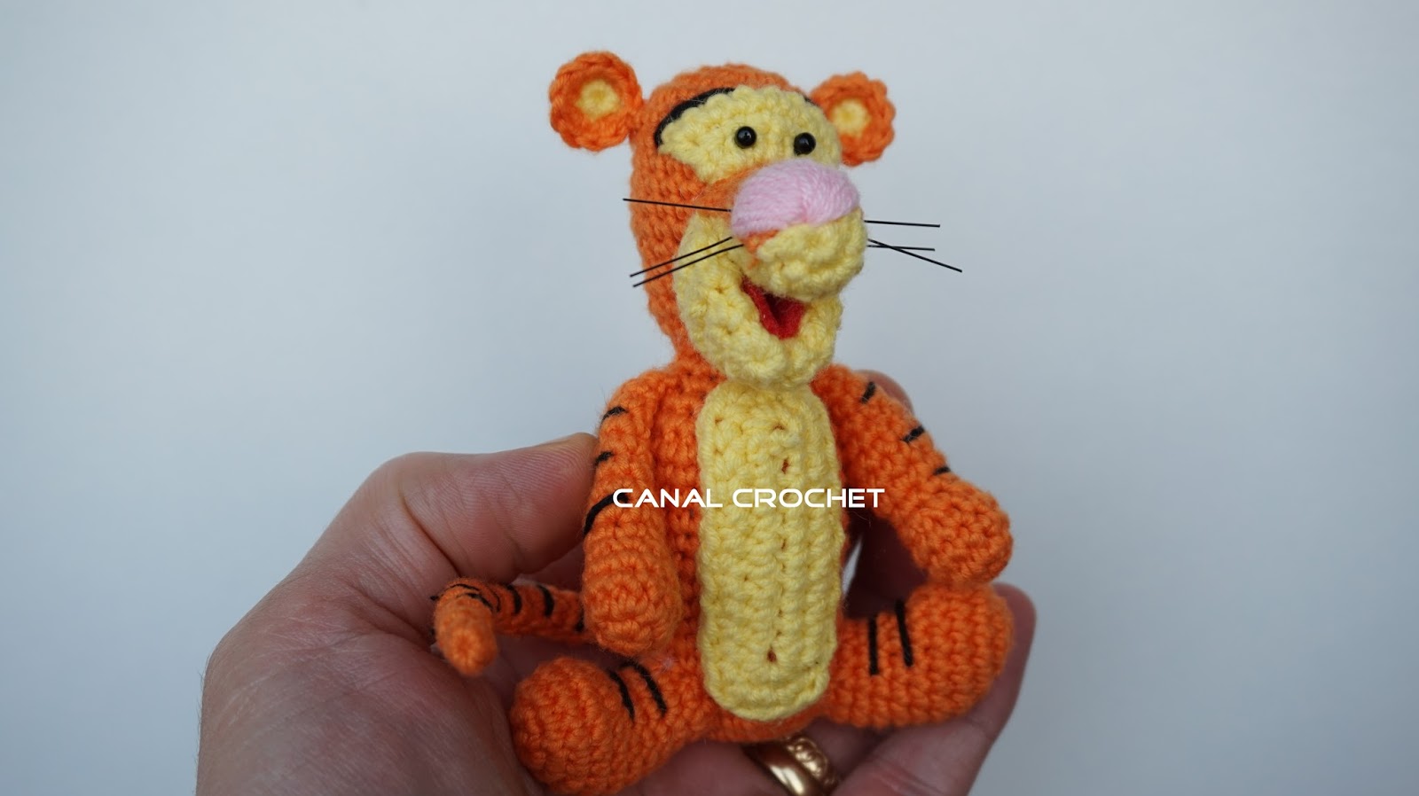 CANAL CROCHET: Tigger amigurumi tutorial