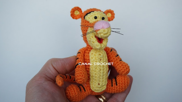 CANAL CROCHET: Tigger amigurumi tutorial