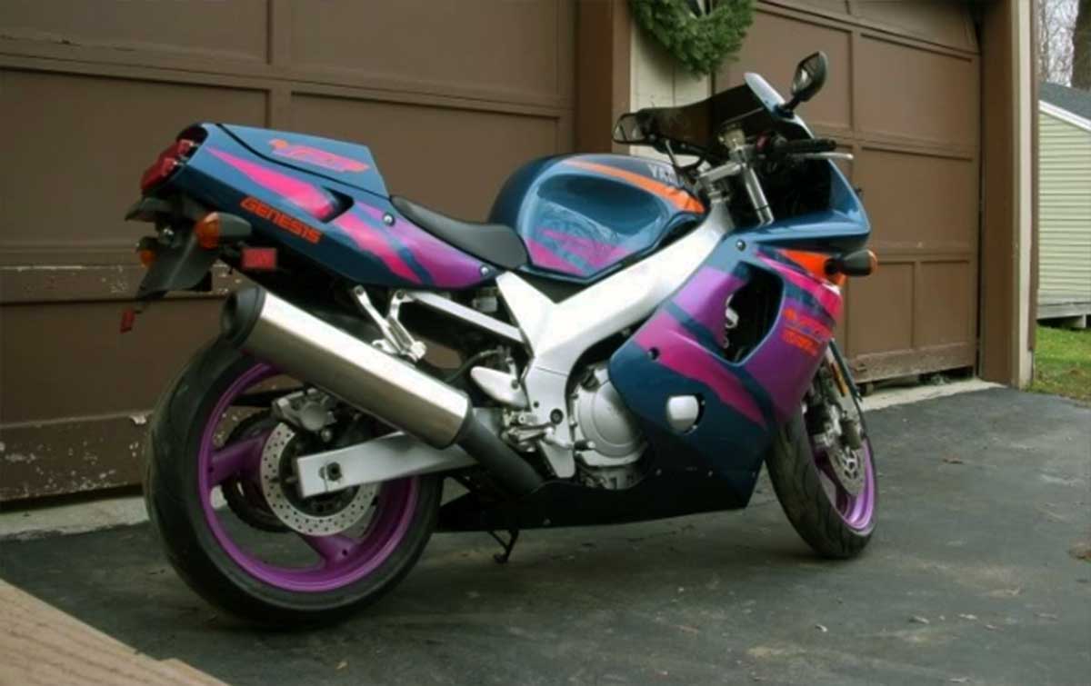 The Original Shape Of Yamaha YZF600R 1995 - Yamaha Old Bikes List
