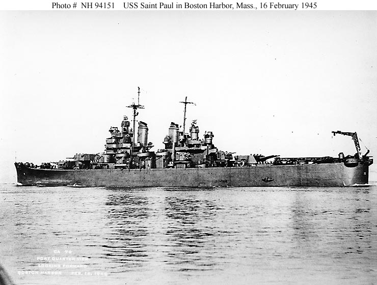 Naval Warfare: USS Saint Paul (CA-73)