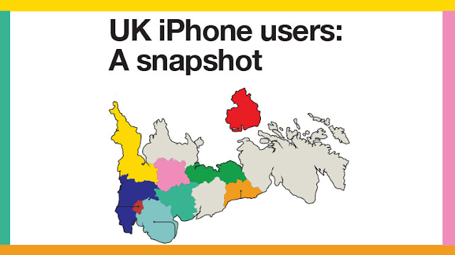 A Snapshot Of UK iPhone Users [Infographic] - Visualistan