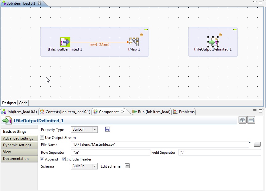 Diksha Sea Talend Combine Multiple Files Into One
