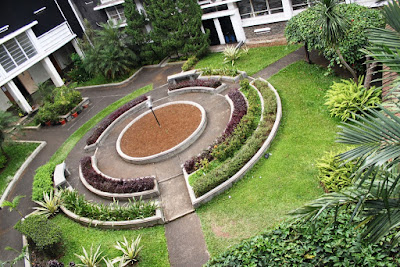 Taman Geometrik IPB Baranangsiang - Desain Lanskap