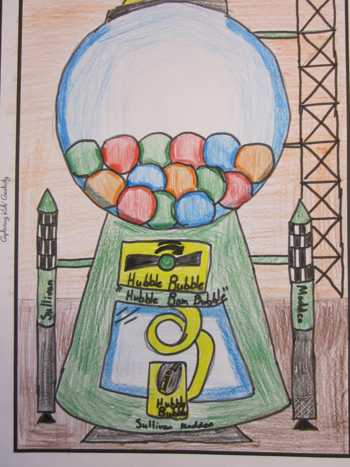 The Art Teacher's Closet: In the Art Room - Gumball Machines