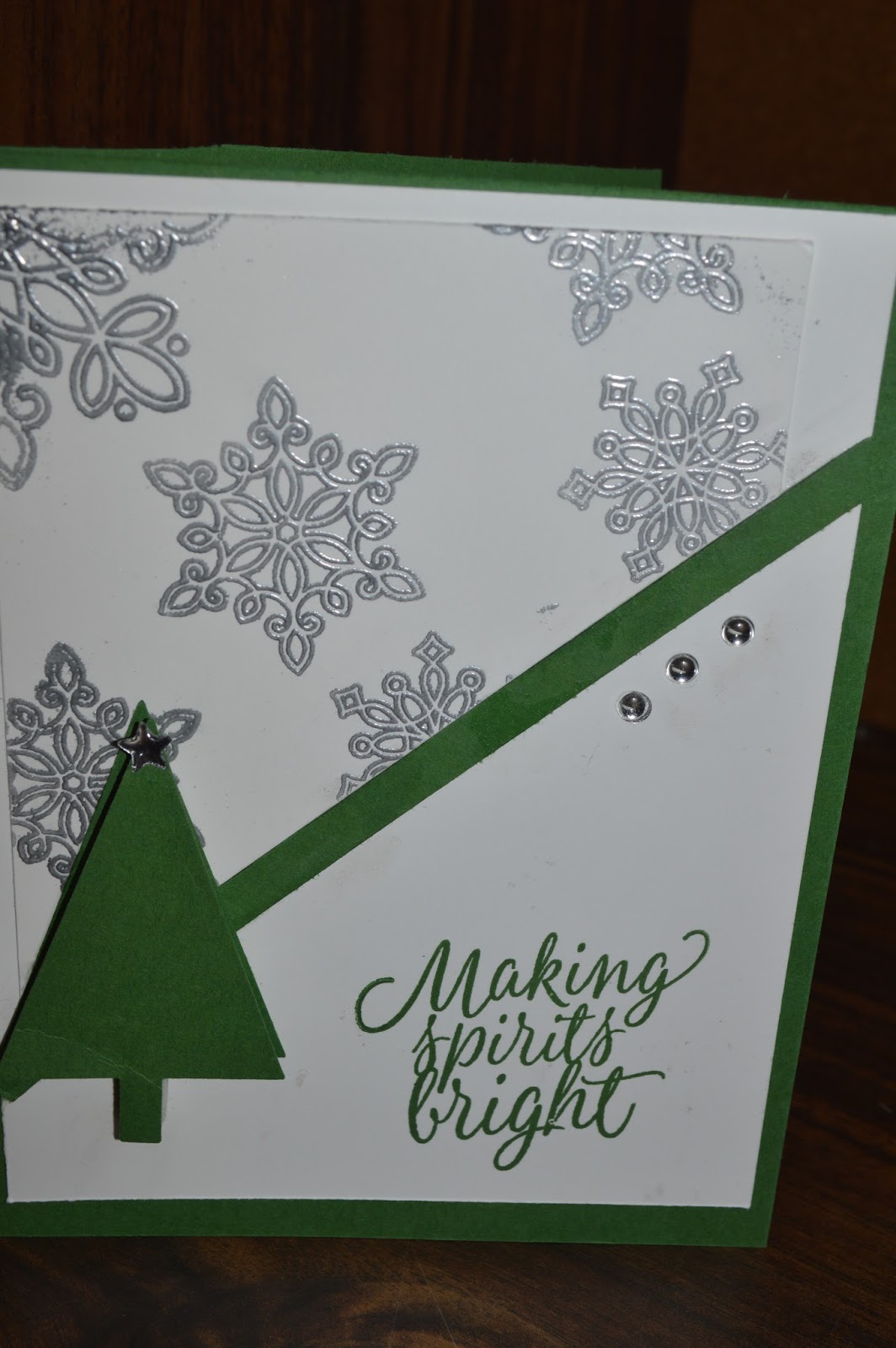 Angel Stamps: Cards Featuring Christmas Trees
