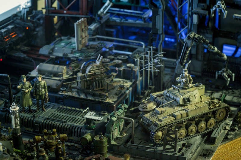 Breathtaking Diorama PC case Modified