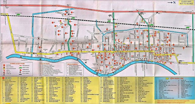 Jagadhatri Puja Road Map (Guide) - Chandannagar, Mankundu & Bhadreswar ...