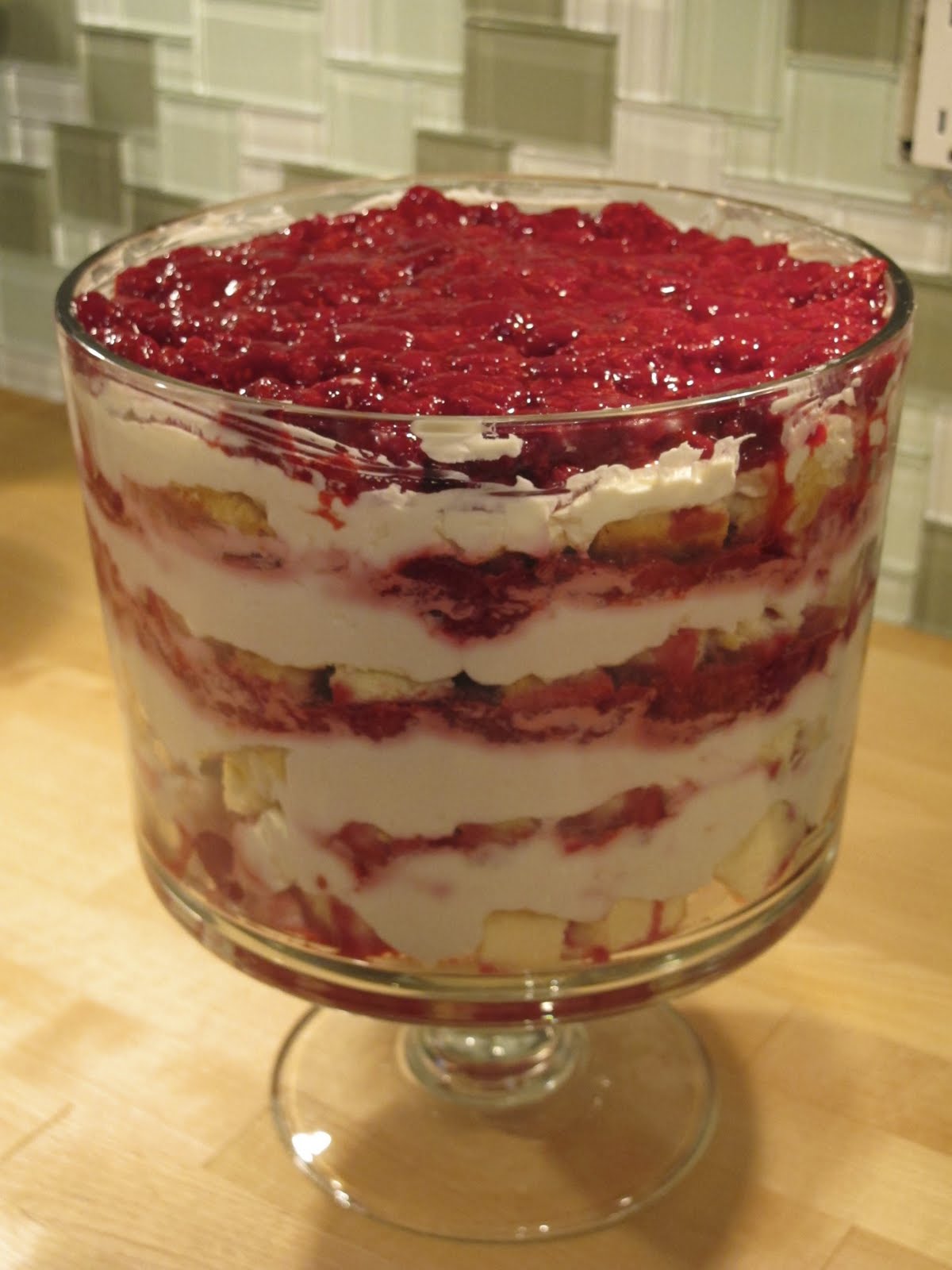 Always room for more.......: Raspberry Trifle