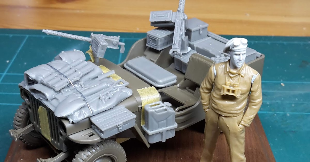 Andy's Grey Army: Popski's Private Army - Part 2, Painting