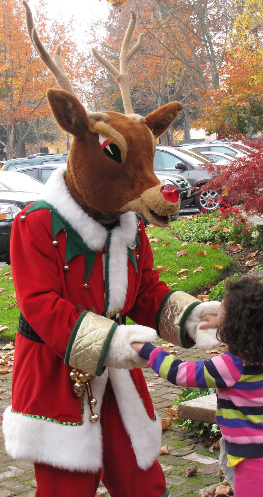 Celebrity Gems Entertainment: Rudolf the Reindeer Costumed Character at ...