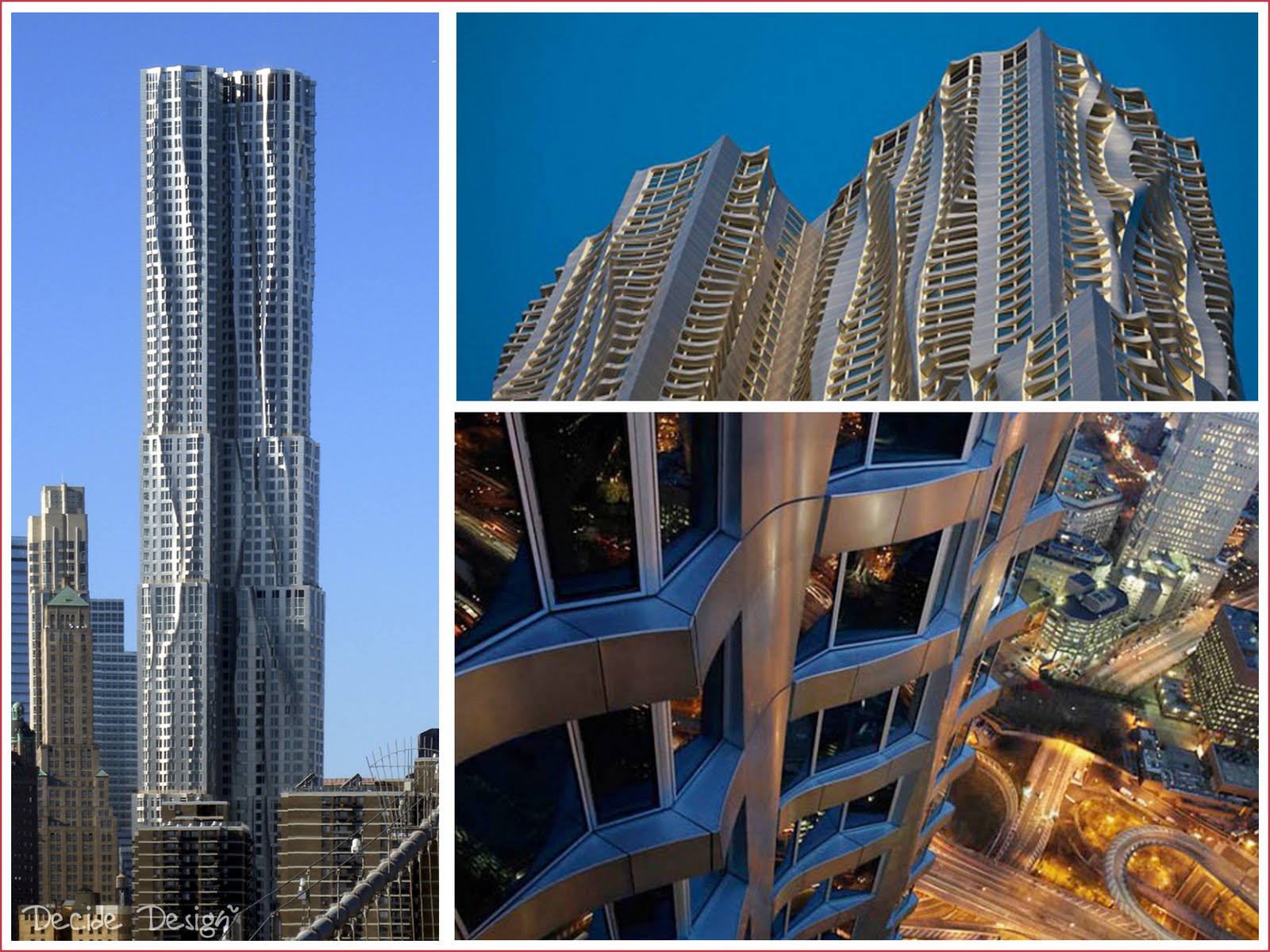 Decide Desigñ: Eight Spruce Street, Gehry