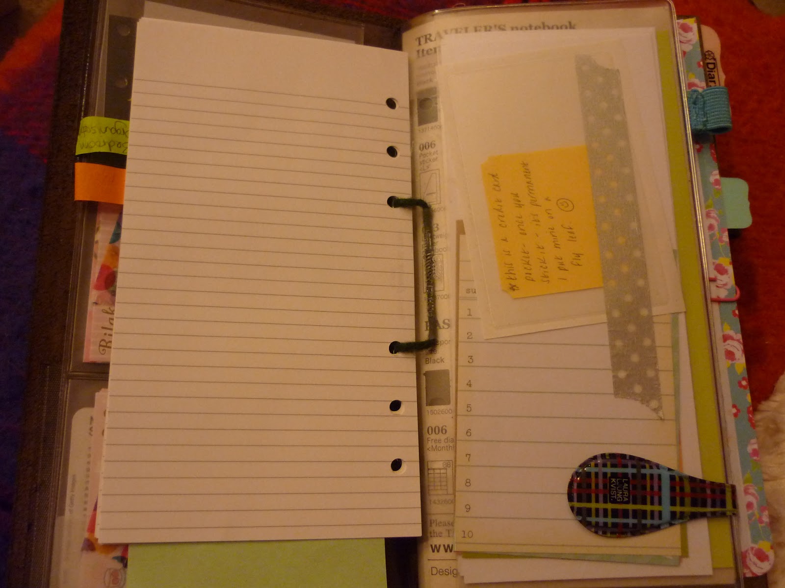 The Life of The Perpetual Student: Making my Midori Traveler's Notebook ...