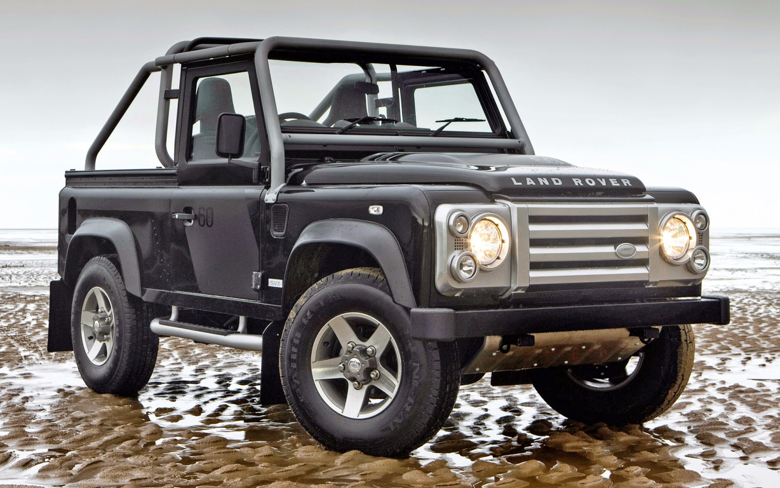 4WD Newz: Land Rover Defender SVX: well, it's good for driving around ...