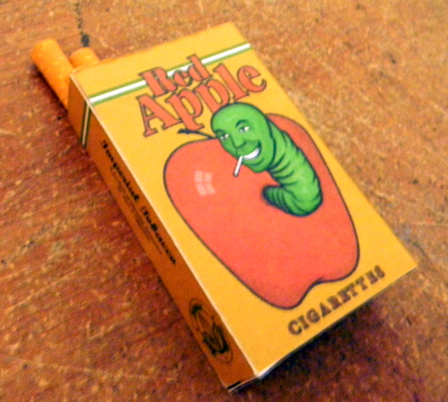 Today's Project: Red Apple Cigarettes