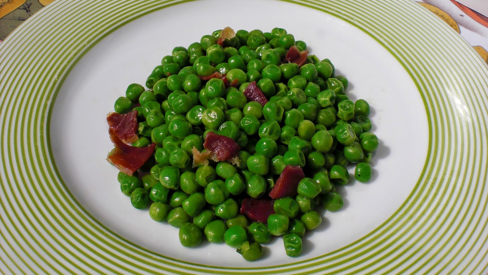 El bloc de la mami: pèsols amb pernil