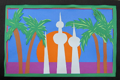 Mr. Bob's Middle & High School Art Room: Construction Paper Layers high ...