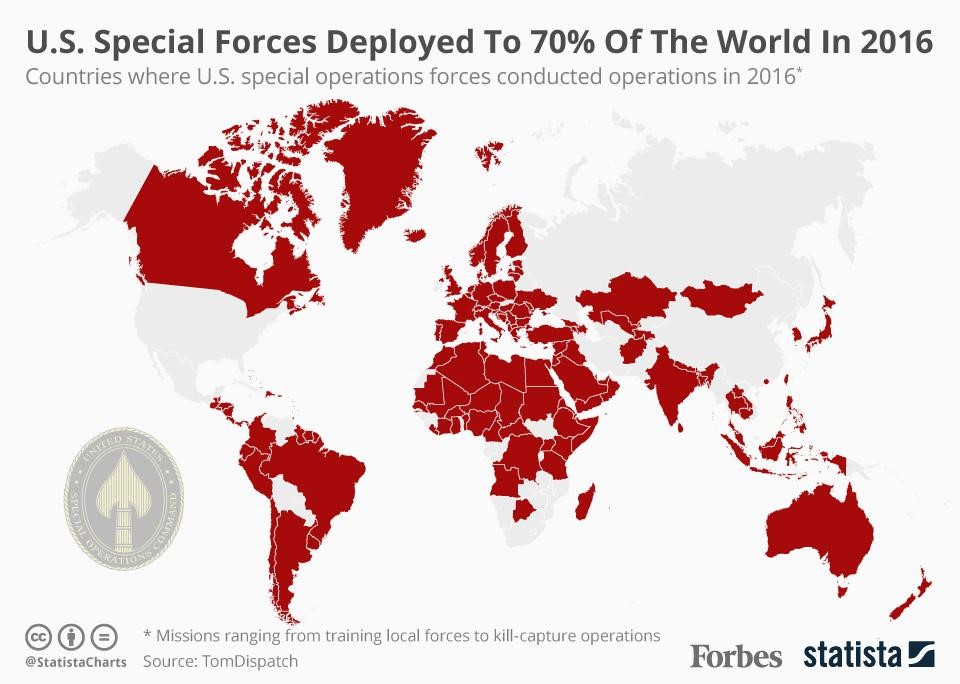 War News Updates: U.S. Special Operations Global Footprint Continues To ...