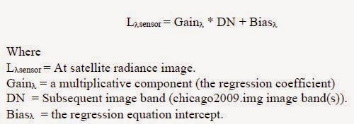 Advanced Remote Sensing: Geog 438: Lab 3: Radiometric and Atmospheric ...