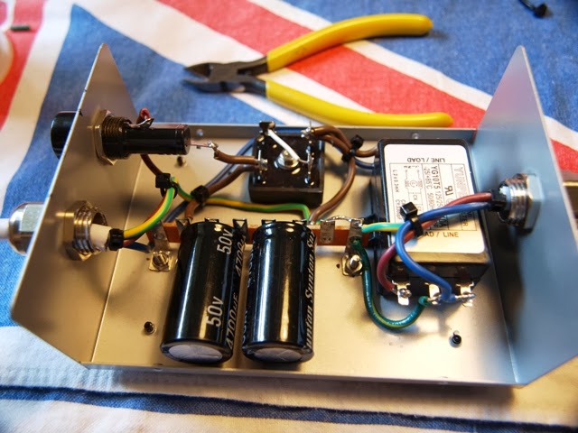 retro-thermionic: Mains DC blocker and RFI\EMI power filter