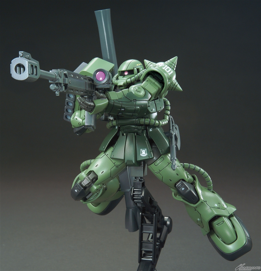 HG 1/144 Zaku II C-6 / R6 Type- Release Info, Box art and Official Images