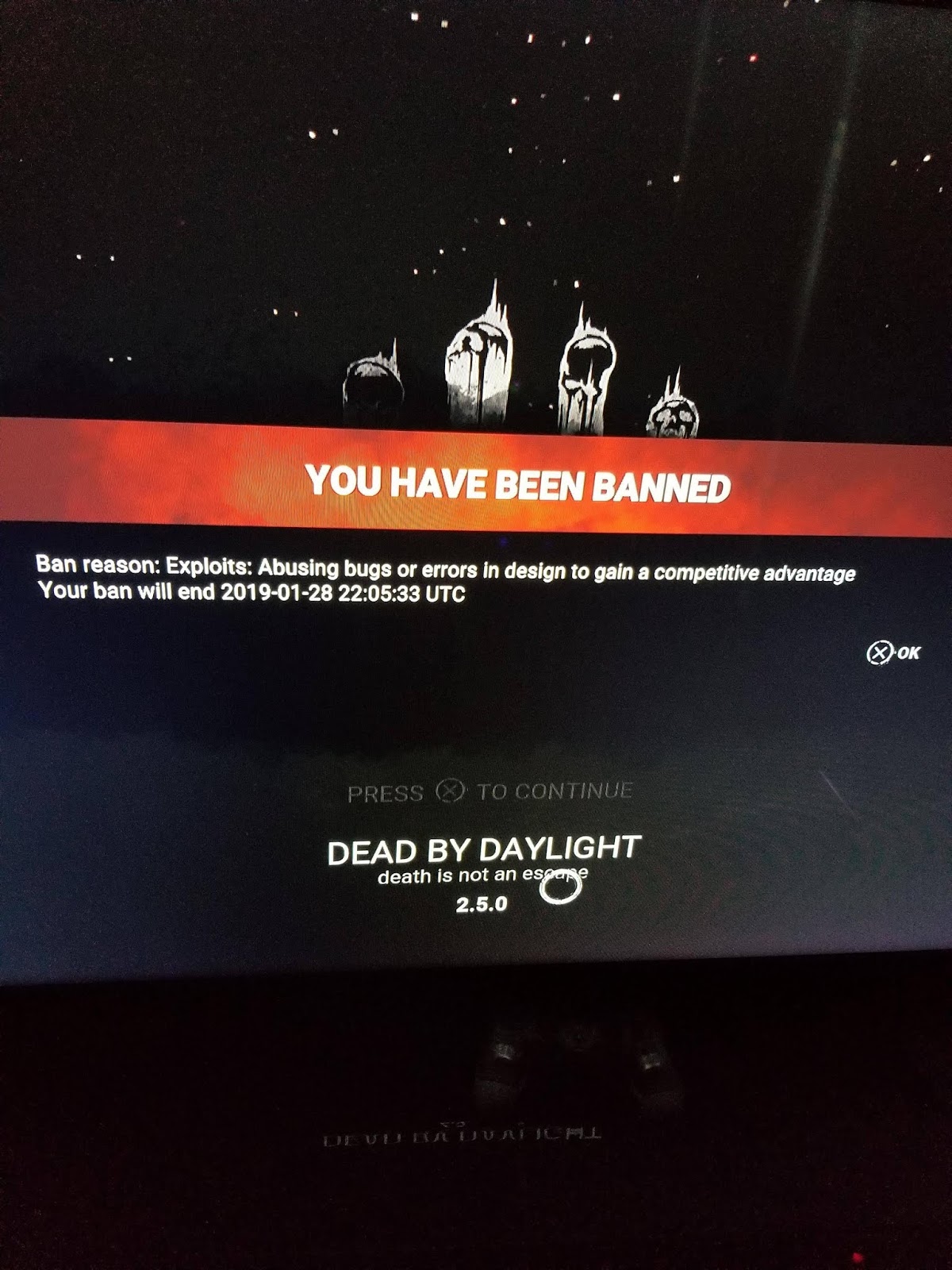 【DbD】プレステバグを使った人が永久BANに|SOAPHY GAMING