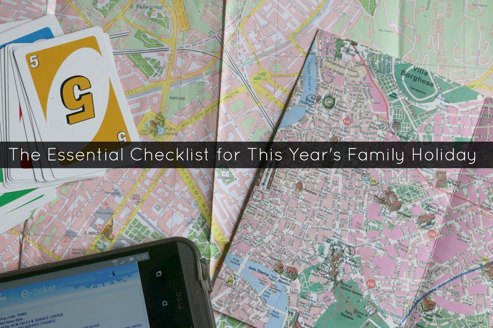 JibberJabberUK: The Essential Checklist for This Year's Family Holiday