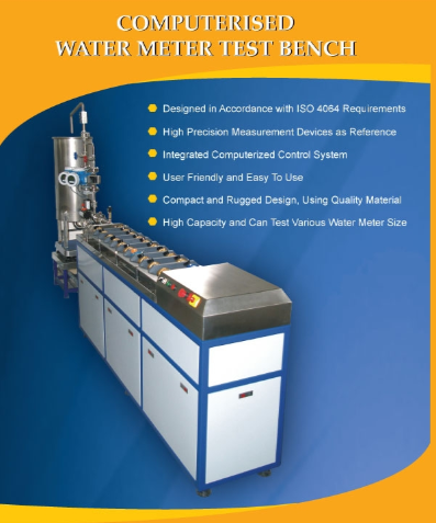 Computerized Water Meter Test Bench | HydrOstream i-Metering