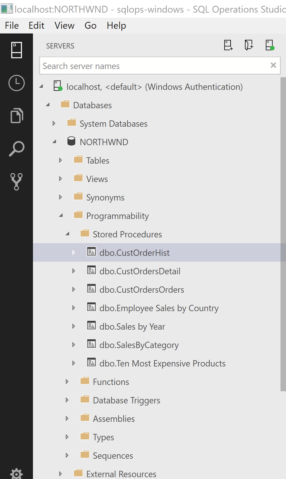 HodentekMSSS: Executing a stored procedure in Microsoft SQL Operations ...